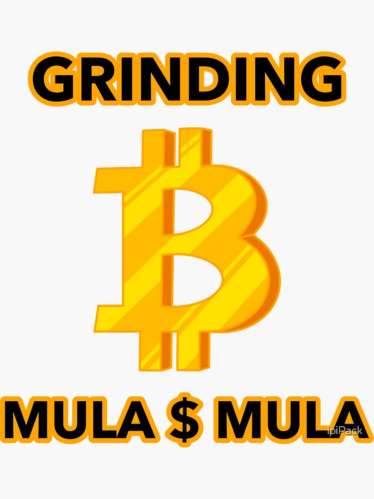 "MULA MULA" Sticker for Sale by ioiPack | Redbubble