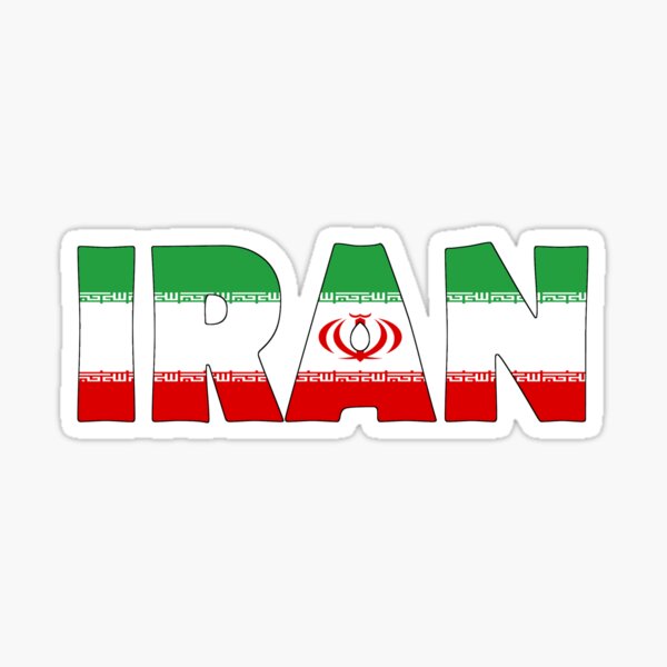 "Iran" Sticker for Sale by m0us3 | Redbubble