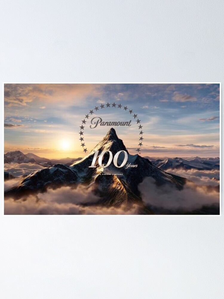"Paramount 100th Anniversary" Poster for Sale by rutharbel | Redbubble