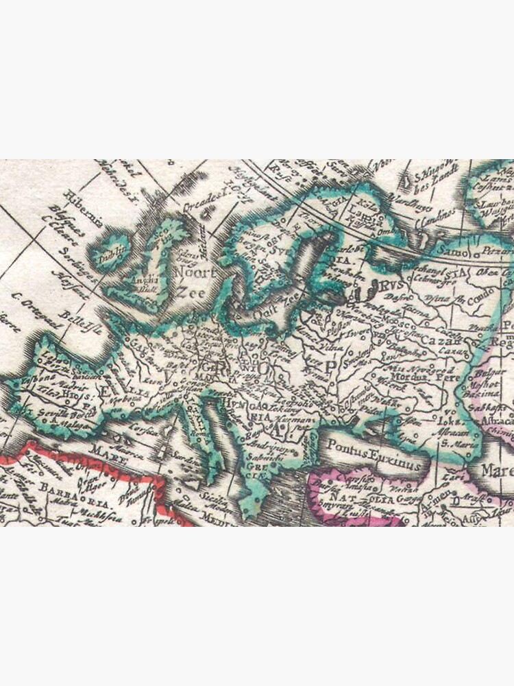 "Vintage Map of Europe (1685)" Poster for Sale by BravuraMedia | Redbubble