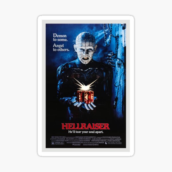 "Hellraiser 1987 - Retro Film Poster " Sticker for Sale by koolzombie ...
