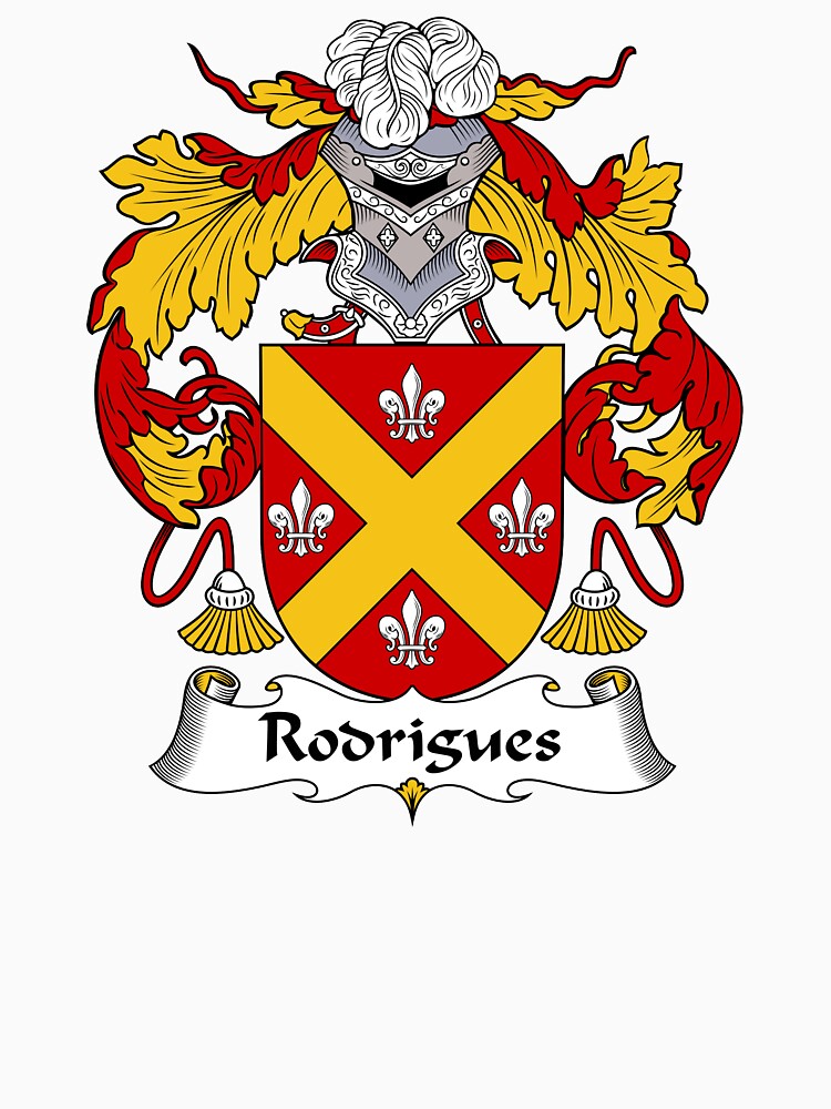 "Rodrigues Coat of Arms/Family Crest" T-shirt by carpediem6655 | Redbubble