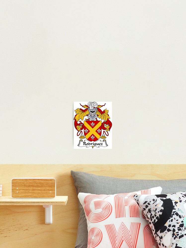 "Rodriguez Coat of Arms/Family Crest" Photographic Print for Sale by ...