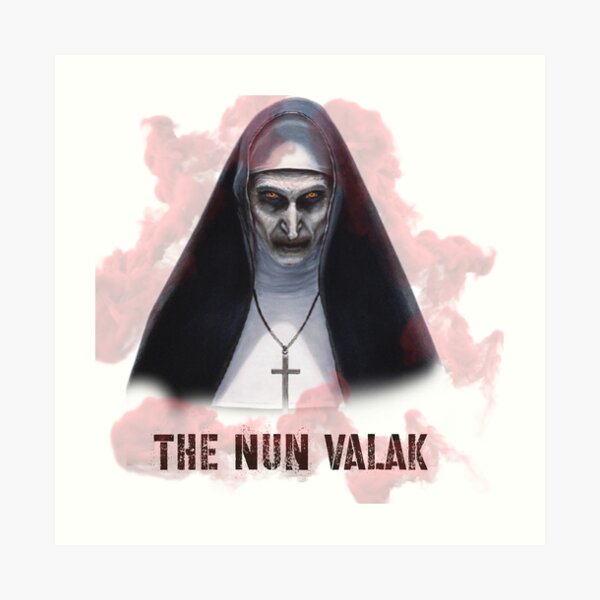 "The Nun Valak" Art Print for Sale by CreativePC | Redbubble