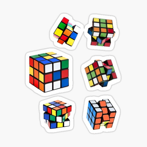 Rubik Cube Stickers | Redbubble