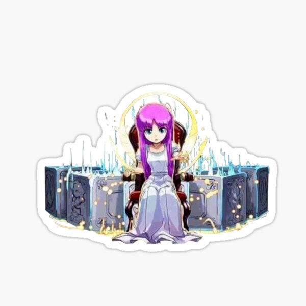 "SAORI ATHENA 1 CHIBI" Sticker for Sale by chenzi91 | Redbubble