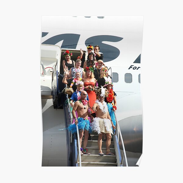 "747 Cabin Crew" Poster for Sale by mhegarty | Redbubble