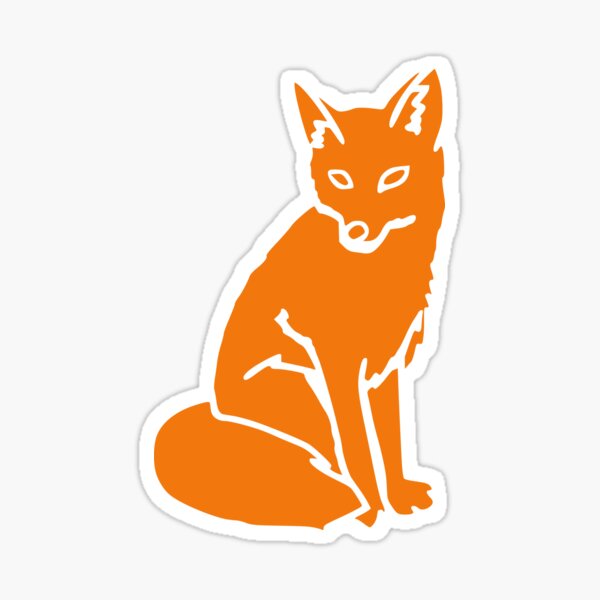 Pegatina «señor Fox» de Seiya-shop | Redbubble