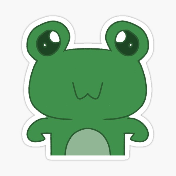 "Bob the Frog" Sticker by plumvelium | Redbubble