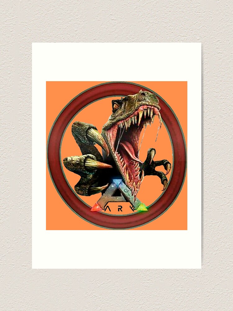 "ARK raptor" Art Print for Sale by reanimation1801 | Redbubble