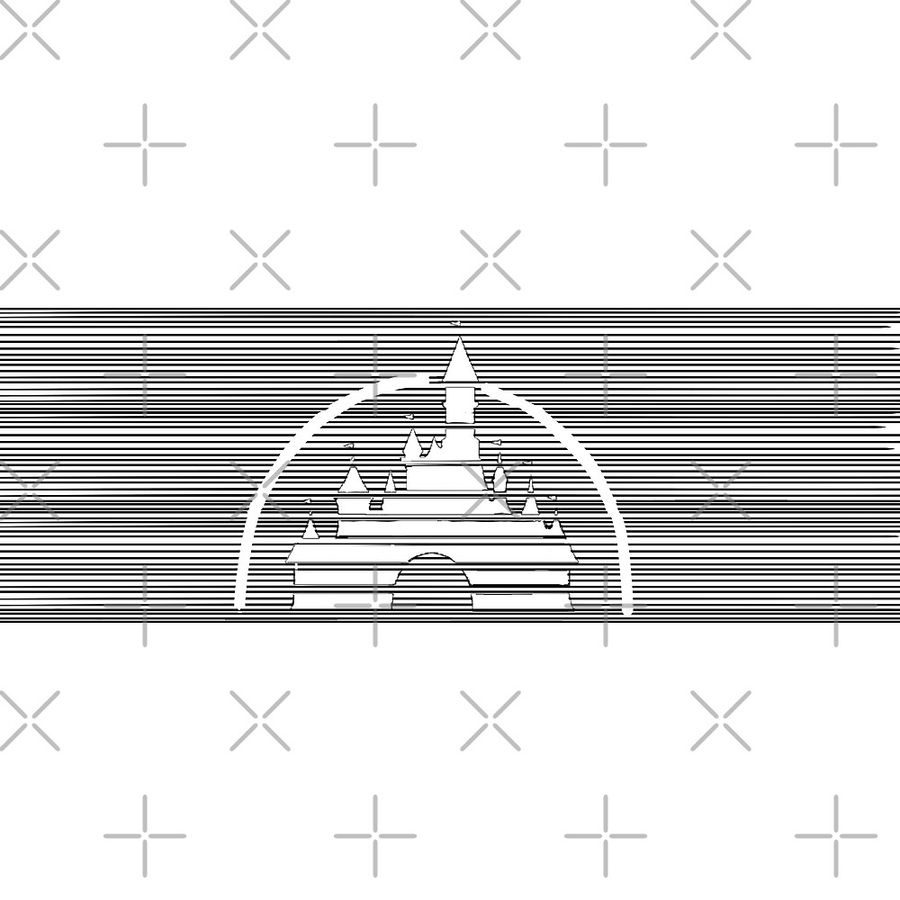 "Striped Castle" by Ini-Pika | Redbubble