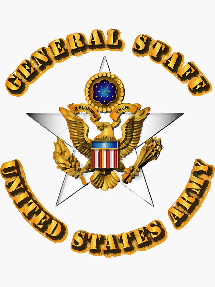 "Army - General Staff " Sticker for Sale by Bettino1998 | Redbubble