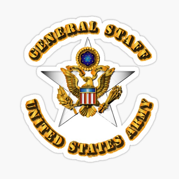 "Army - General Staff " Sticker for Sale by Bettino1998 | Redbubble
