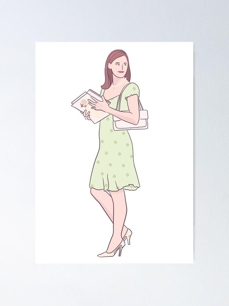 "Jenna Rink with Magazine" Poster by cimong | Redbubble