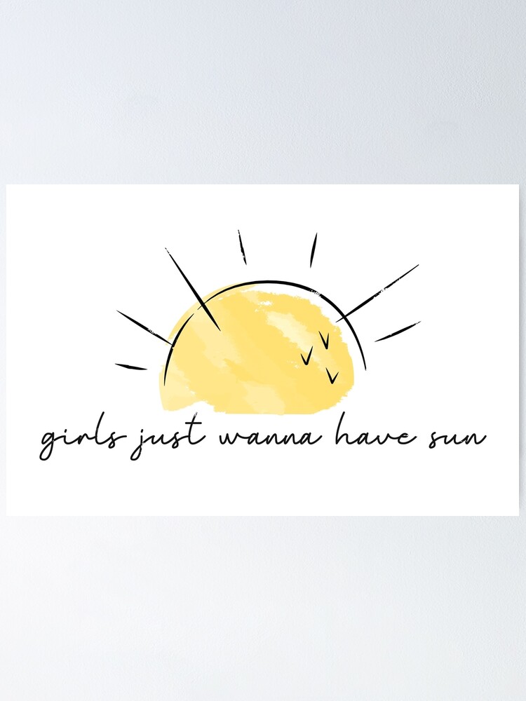 Póster «Las chicas de VSCO solo quieren tener el sol 1» de art-by-gui ...