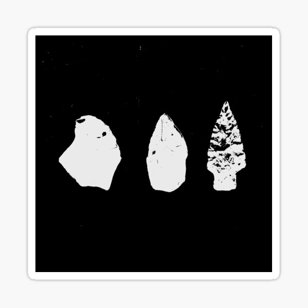 "Arrowheads and Spearpoints" Sticker for Sale by HRNDZ | Redbubble