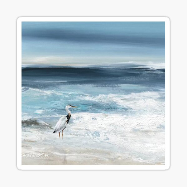 "Tidal Fishing" Sticker for Sale by PatriciaHope | Redbubble