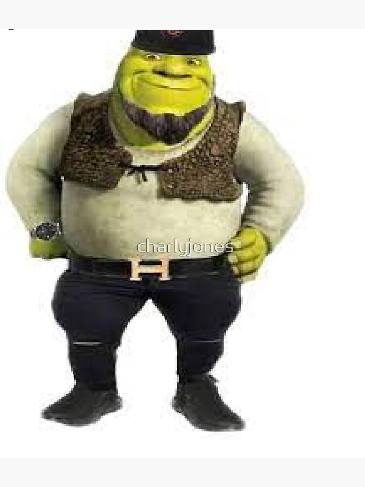"Shrek " Sticker for Sale by charlyjones | Redbubble