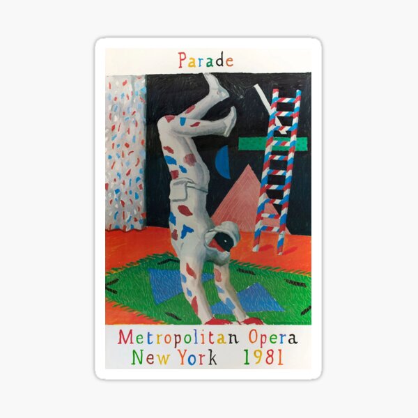 "Parade" Sticker for Sale by gygrimac | Redbubble