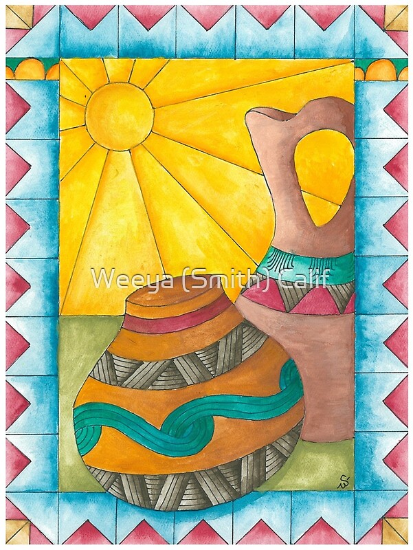 "Pottery" by Weeya (Smith) Calif | Redbubble