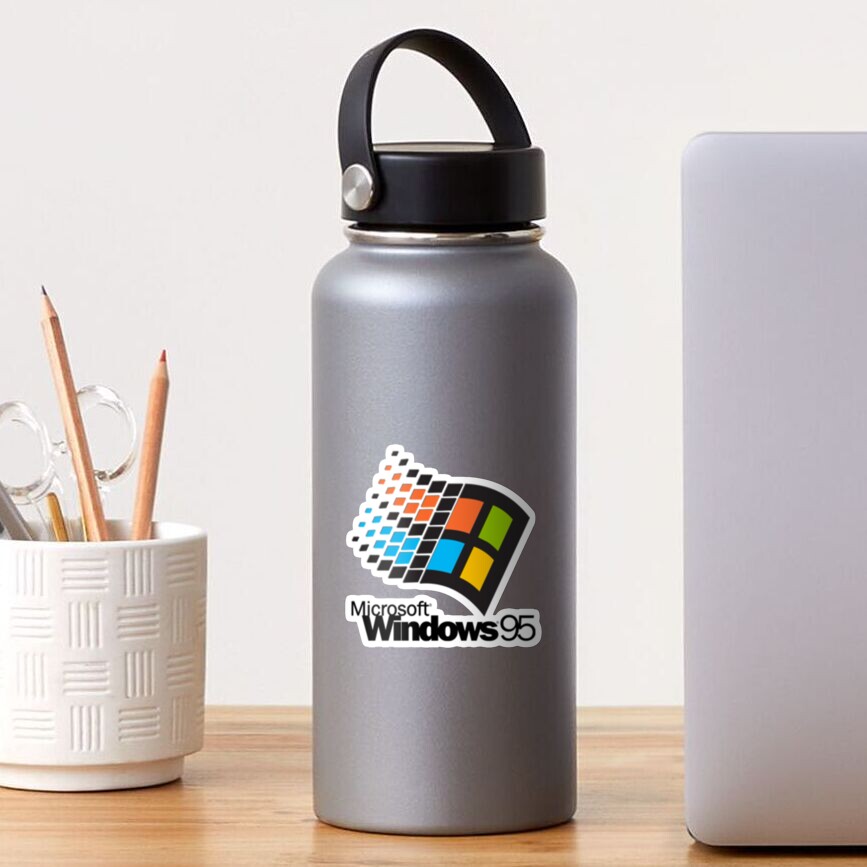 "Windows 95 Small" Sticker for Sale by blcksmth | Redbubble
