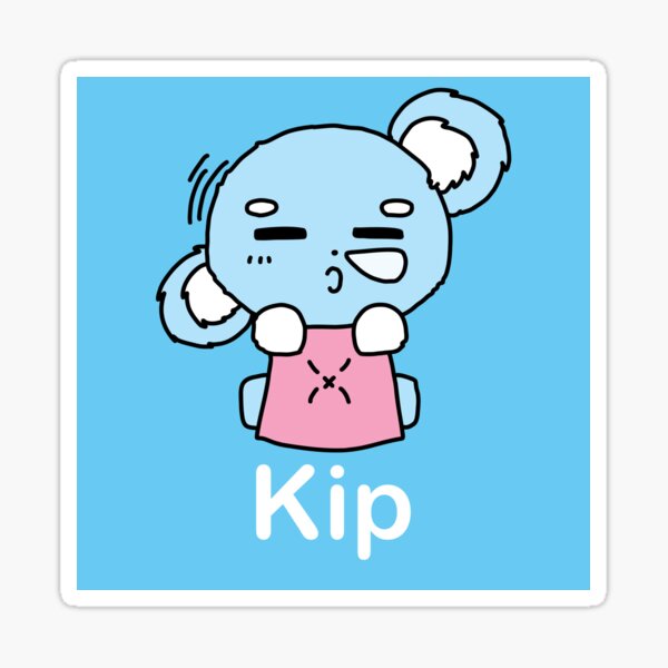 "Kip - The Sleeping Baby Koala Character" Sticker by STUDIO-72 | Redbubble