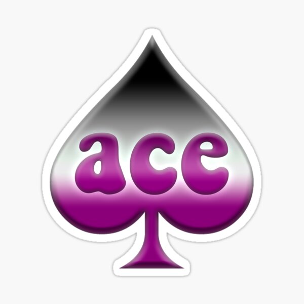 "ace" Sticker by sadieillust | Redbubble
