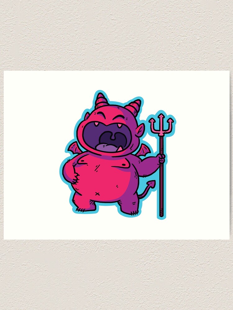 "Mischief the Devil - #02" Art Print for Sale by blacklightcutie ...