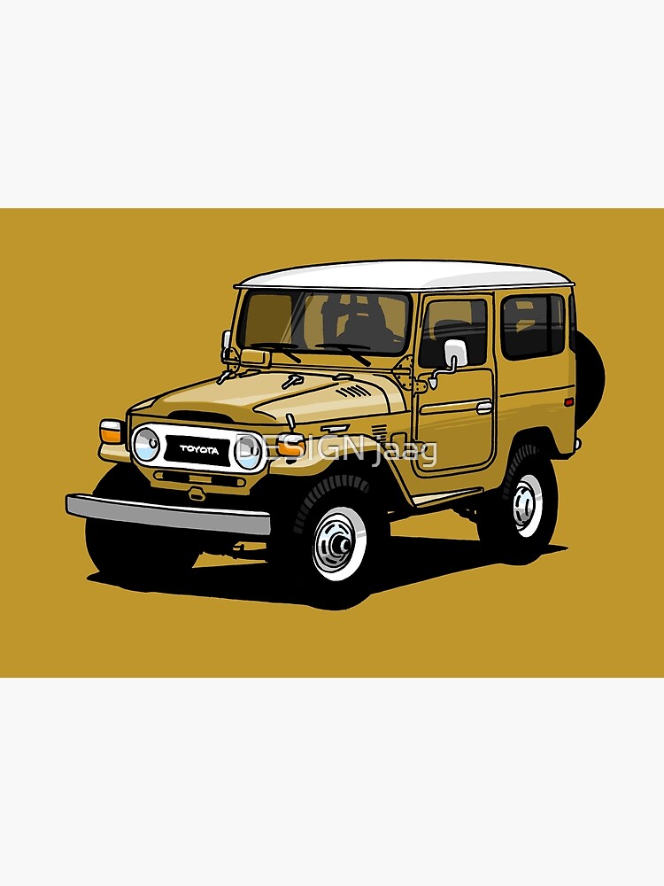 "Drawing of the iconic Japanese 4x4 off-road" Poster by DESIGN jaag ...