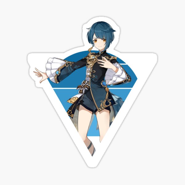"Xingqiu - Genshin Impact" Sticker for Sale by HandyBrandy | Redbubble