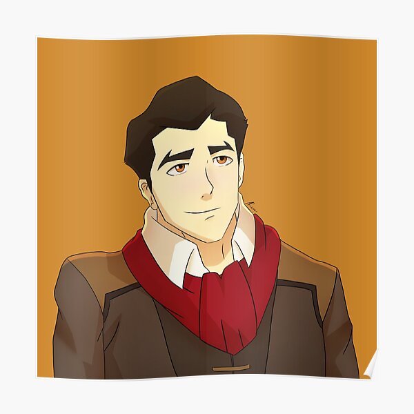 "Mako in a Suit TLoK" Poster for Sale by Art-by-AbbyRodz | Redbubble