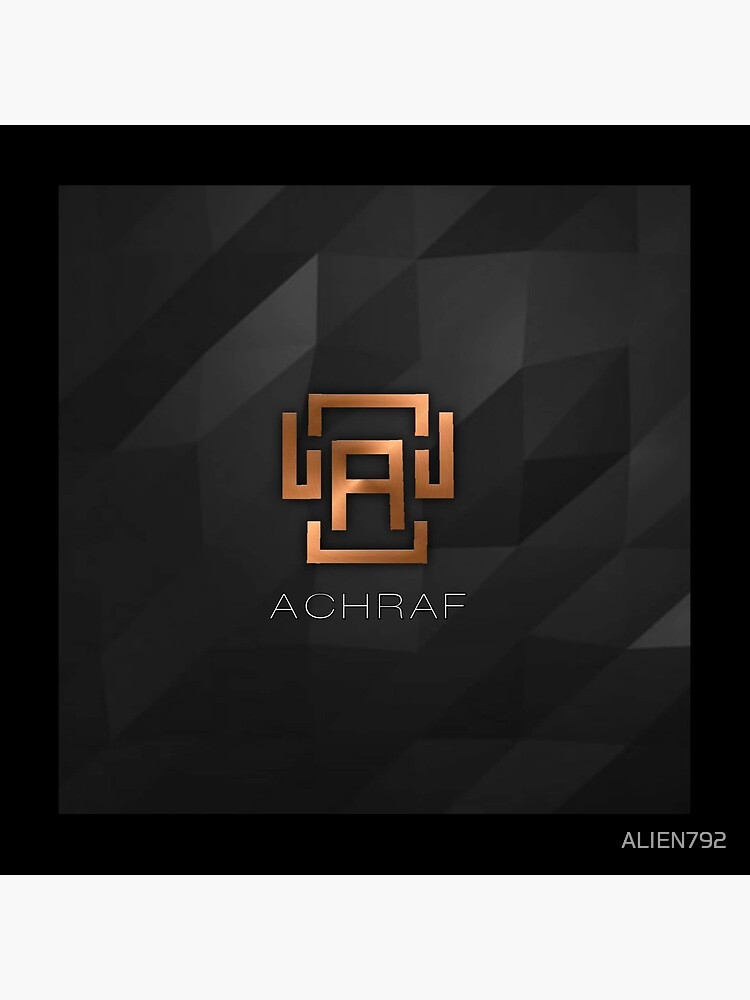 "Ashraf name logo" Throw Pillow for Sale by ALIEN792 | Redbubble