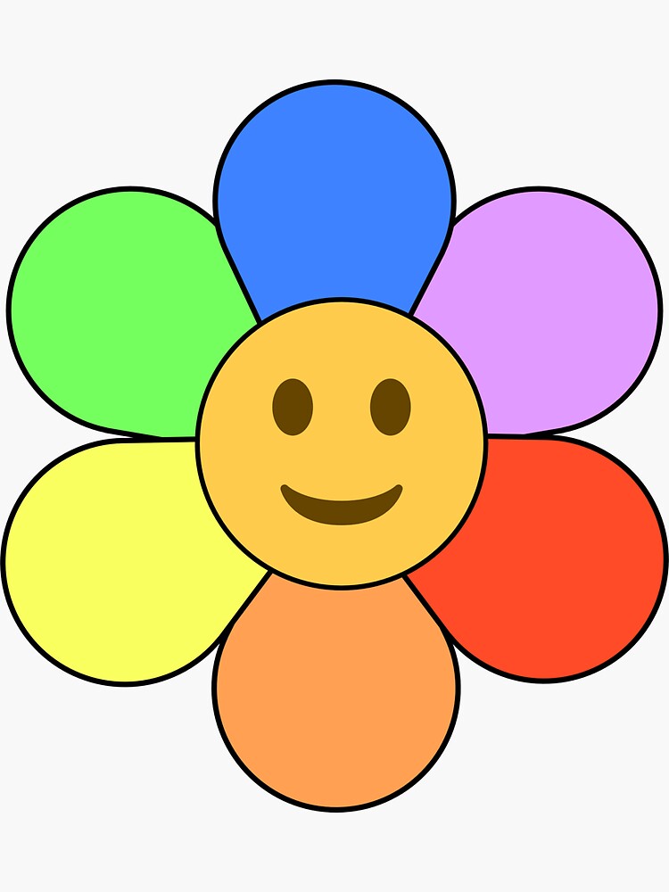 "Kidcore Flower" Sticker by VDPDesigns | Redbubble