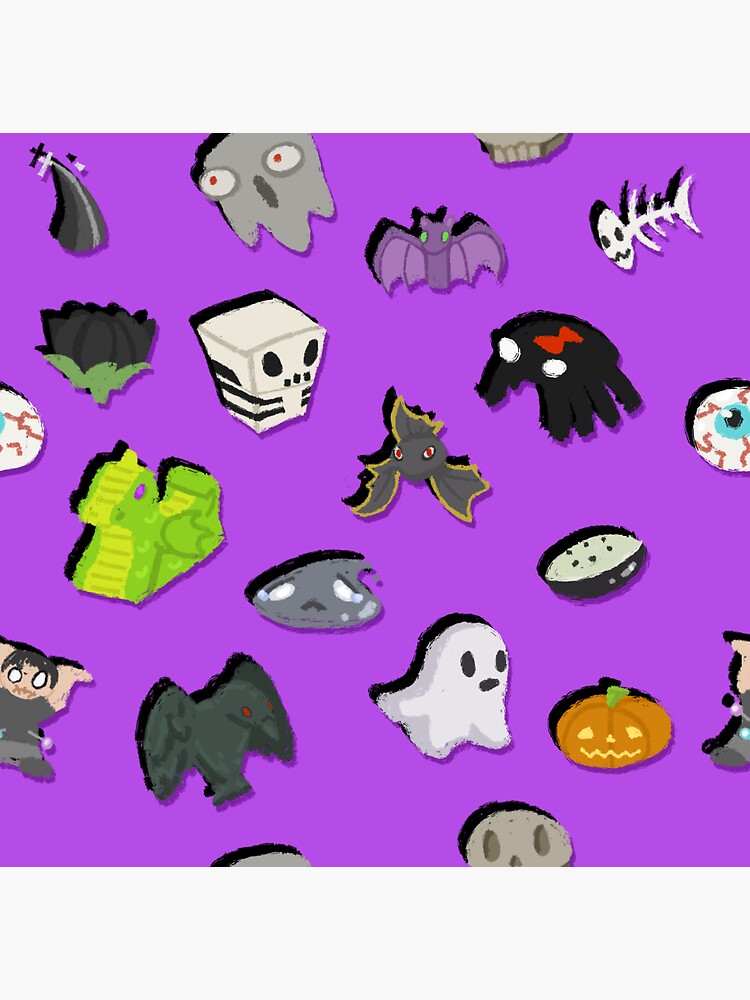 "spooky! | MySims" Sticker by sunstonespark | Redbubble