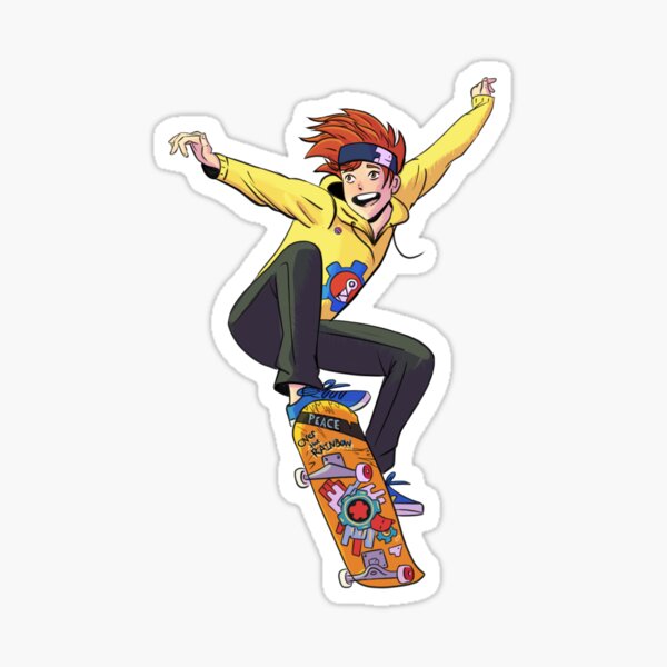 "Reki Sticker from Sk8theInfinity" Sticker for Sale by TaylorIsTrying ...