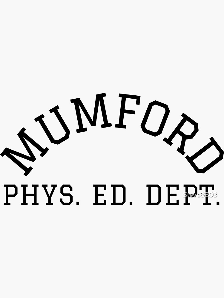"Mumford Phys. Ed. Dept. - Detroit Beverly Hills Axel Foley Retro ...