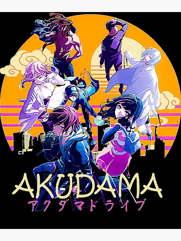 "Akudama Drive" Art Print by narusasuto | Redbubble