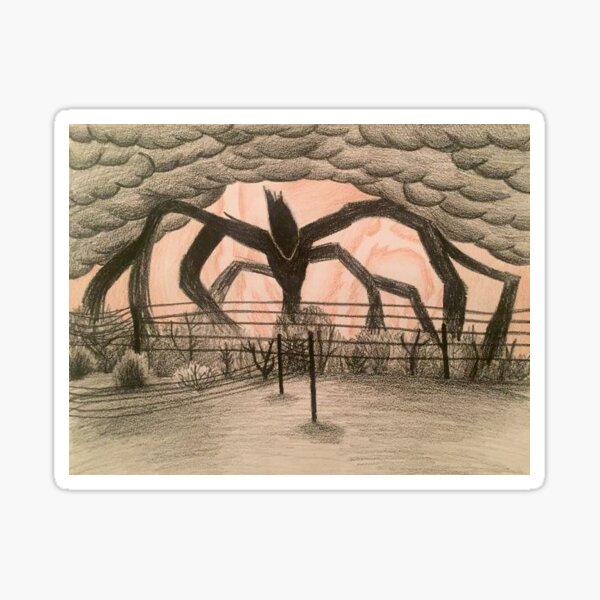 "Stranger Things Mind Flayer Drawing" Sticker for Sale by VictoriaRae22 ...