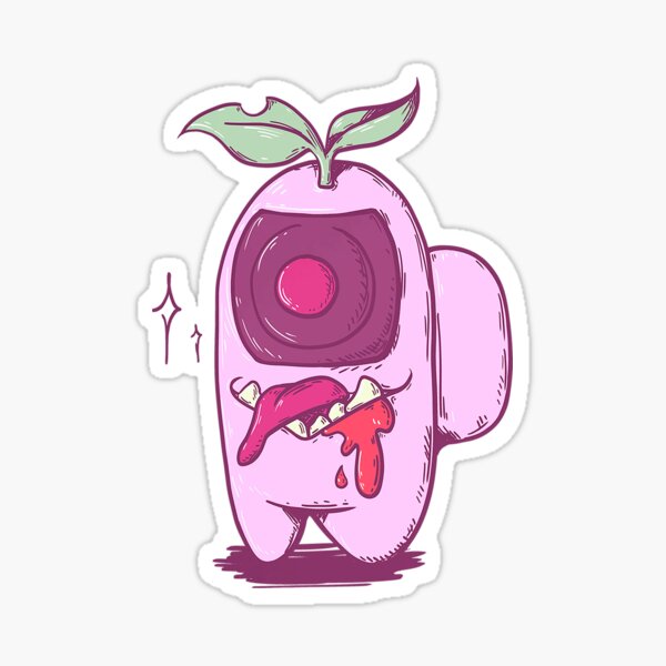 "Impostor" Sticker for Sale by LunatiCreature | Redbubble