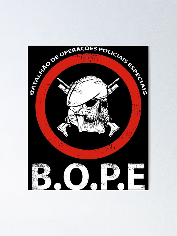 "BOPE Brazil Police Special Forces " Poster for Sale by turbineur ...