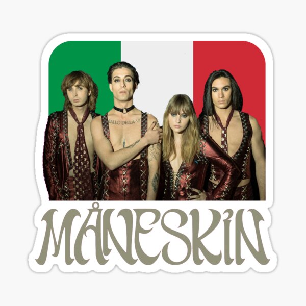 "Maneskin" Sticker by yeppashop | Redbubble