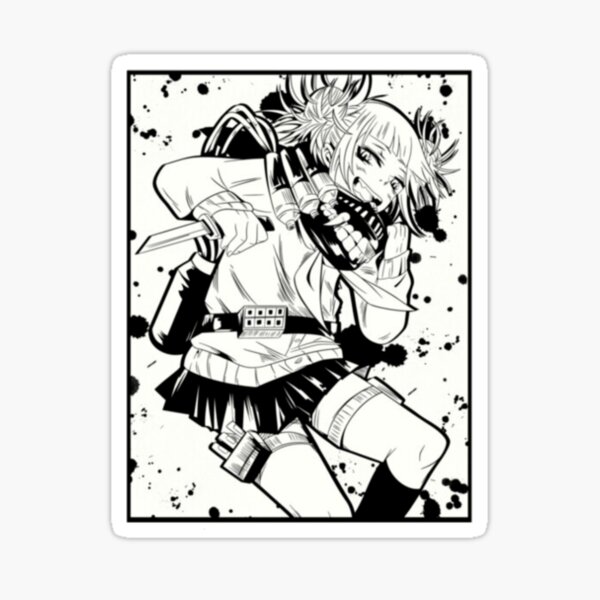 "My Hero Academia|Boku no Hero Academia - Himiko Toga" Sticker for Sale ...