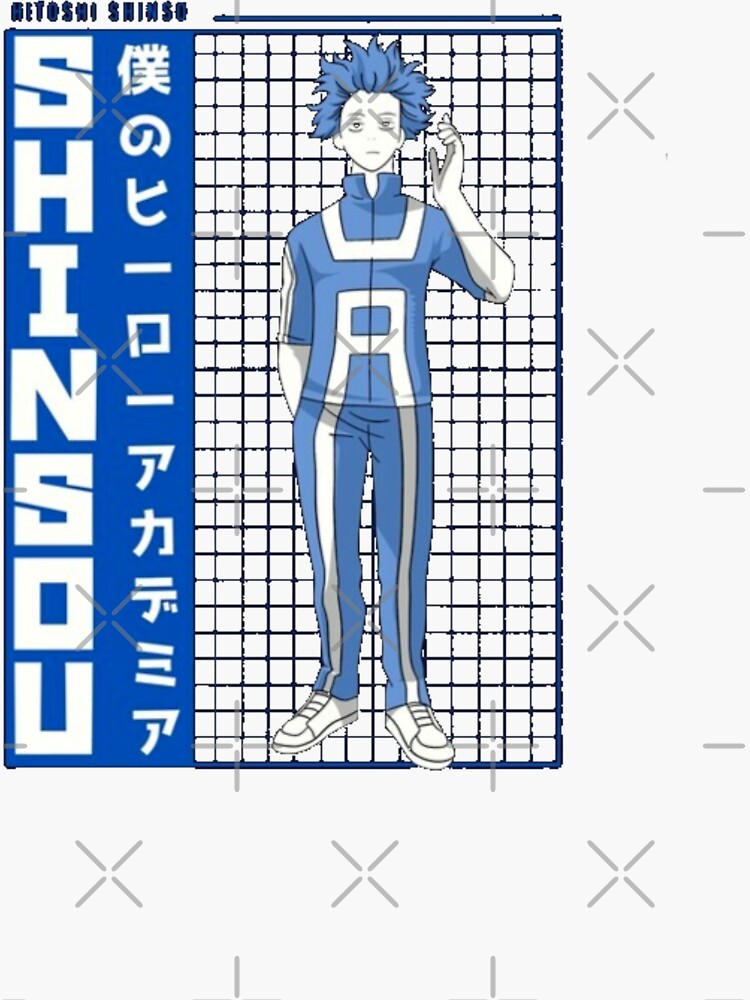 "My Hero Academia|Boku no Hero Academia - Hitoshi Shinso" Sticker by ...