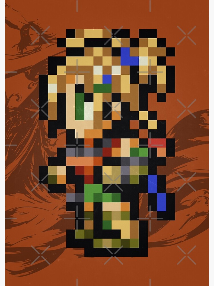 "Final Fantasy X - Rikku Sprite" Poster for Sale by SpriteZone | Redbubble