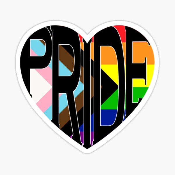 "Pride All Inclusive Flag" Sticker for Sale by MarshmallowBun | Redbubble