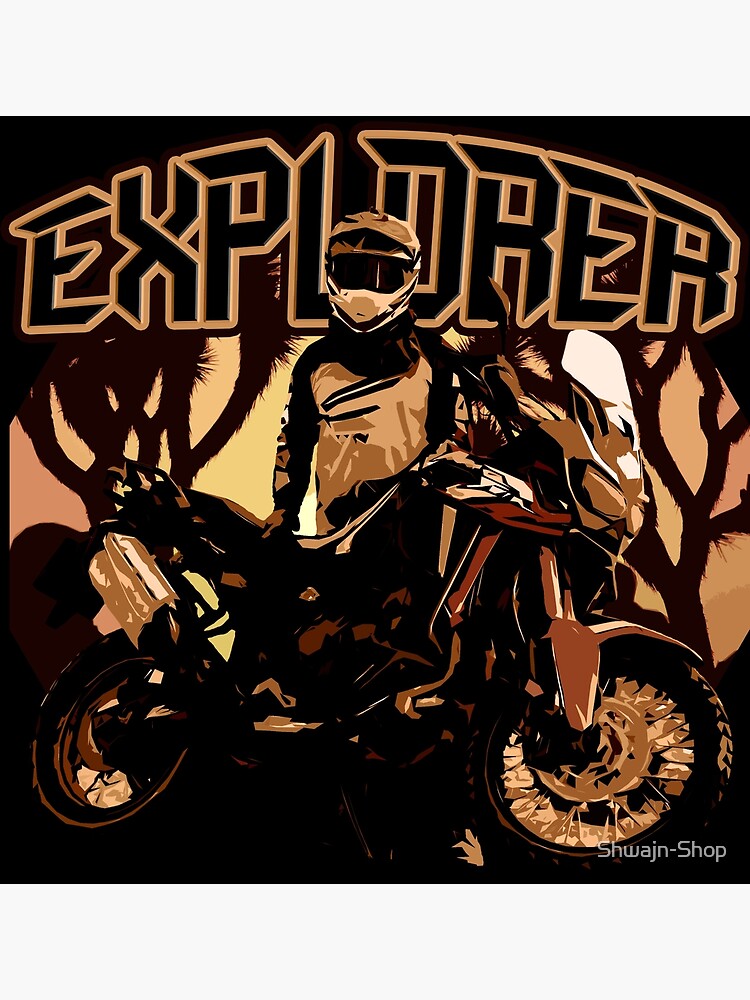 "Explorer - Desert Ride" Poster for Sale by Shwajn-Shop | Redbubble