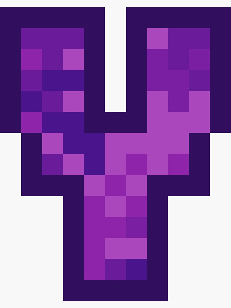 "Letter Art Purple Retro Pixel Pattern - Y" Sticker for Sale by dylanxh ...