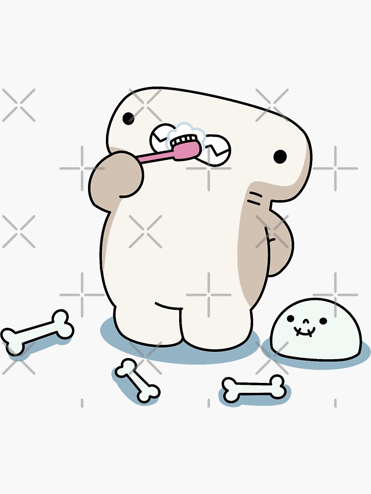 "Samezu Bones" Sticker by yktv-kloi | Redbubble