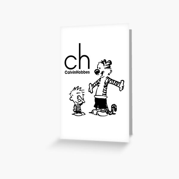 "Crying calvin and art comics hobbes gift for fans" Greeting Card for ...