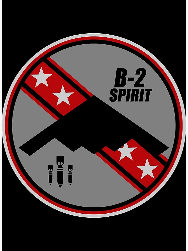 "B-2 Spirit Patch " Poster for Sale by HayesZam | Redbubble